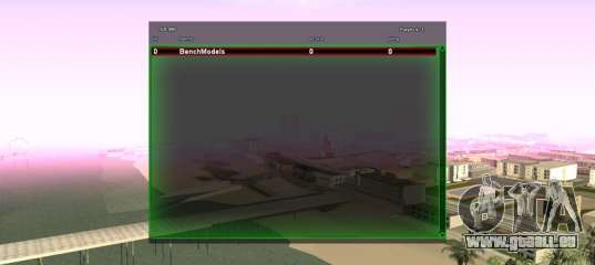 New green SampGUI pour GTA San Andreas