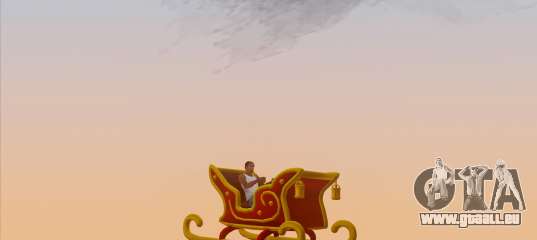 Santa Claus Sleigh pour GTA San Andreas
