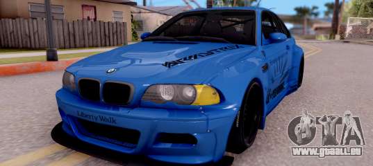 BMW M3 E46 Liberty Walk für GTA San Andreas