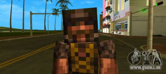 Steve Body Quake pour GTA Vice City