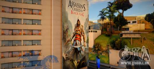 Asssasins Creed Black Frag pour GTA San Andreas