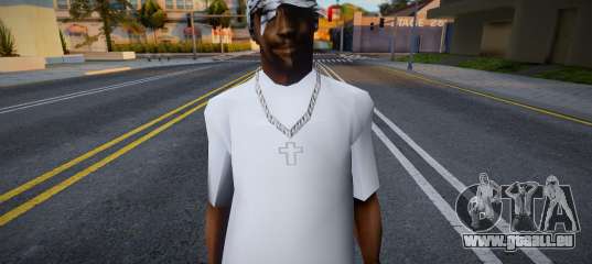Tupac Skin für GTA San Andreas