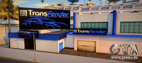 New Temple TransFender für GTA San Andreas