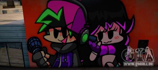 Mural Neo Boyfriend And Neo Girlfriend pour GTA San Andreas