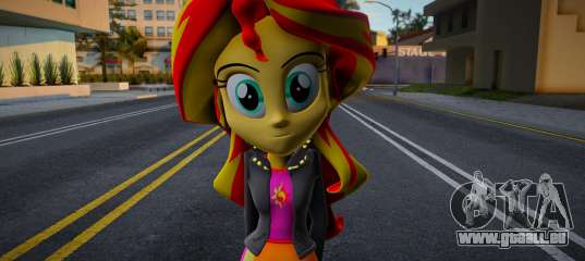 Sunset Shimmer für GTA San Andreas