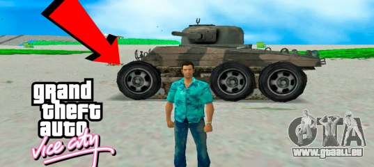 M4 Sherman Rhino Tank pour GTA Vice City