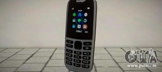 Keystone Badger - Phone Replacer pour GTA San Andreas