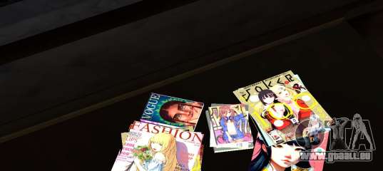 Nouveaux livres et magazines pour GTA San Andreas