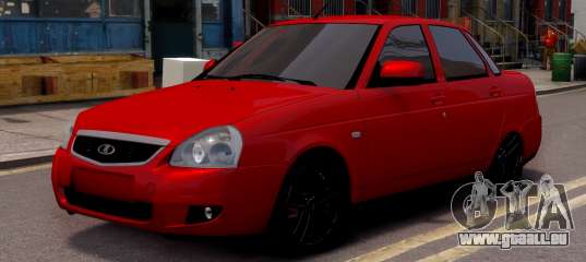Lada Priora [Red Color] pour GTA 4