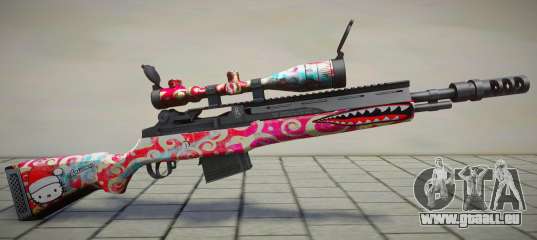 Santa Sniper pour GTA San Andreas