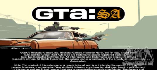 Legacy-Styled Intro-Loading Screen Logo pour GTA San Andreas